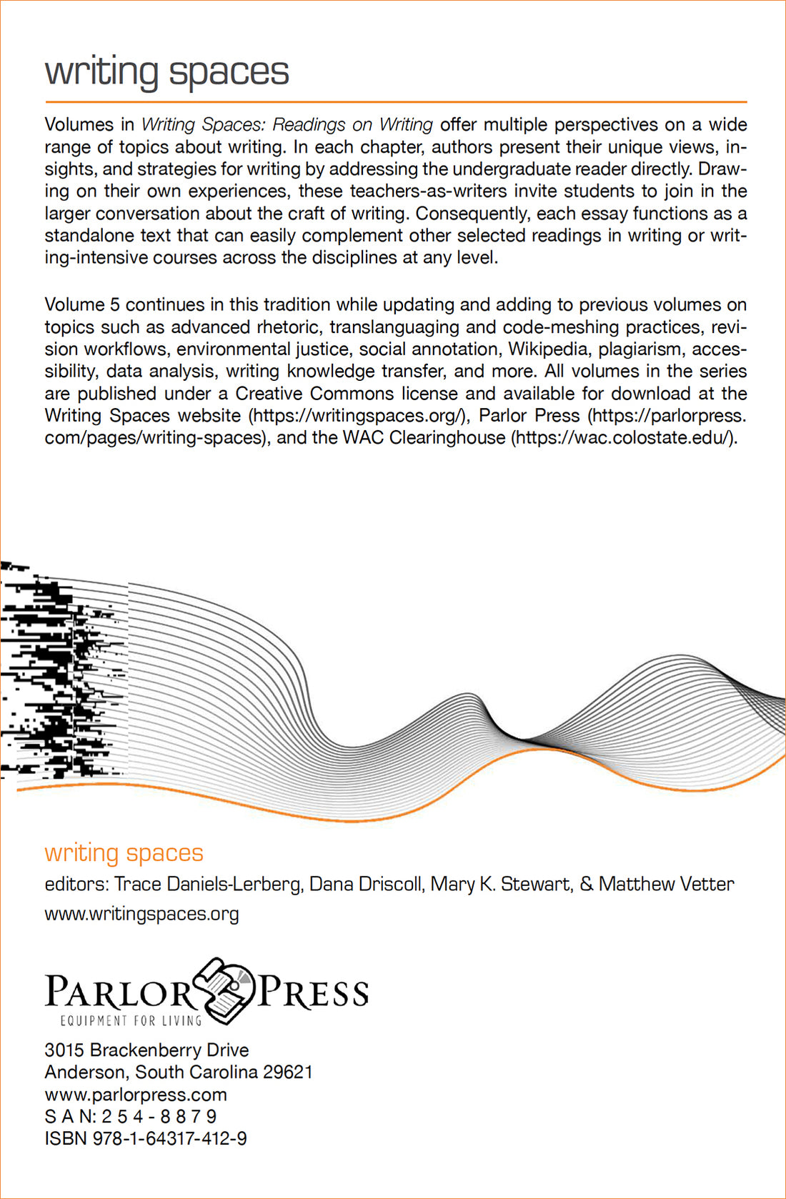 Writing Spaces: Readings on Writing Volume 5