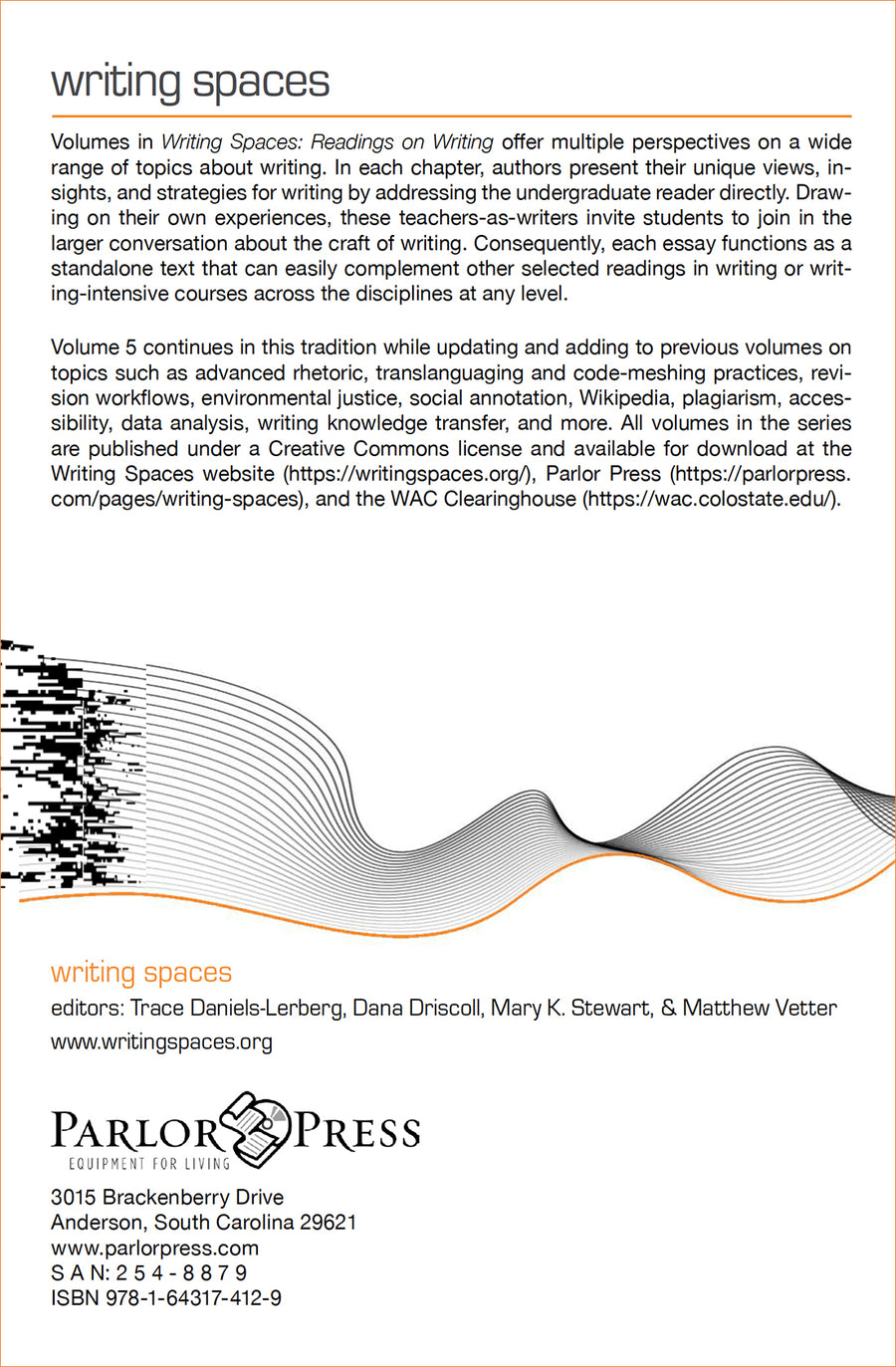 Writing Spaces: Readings on Writing Volume 5