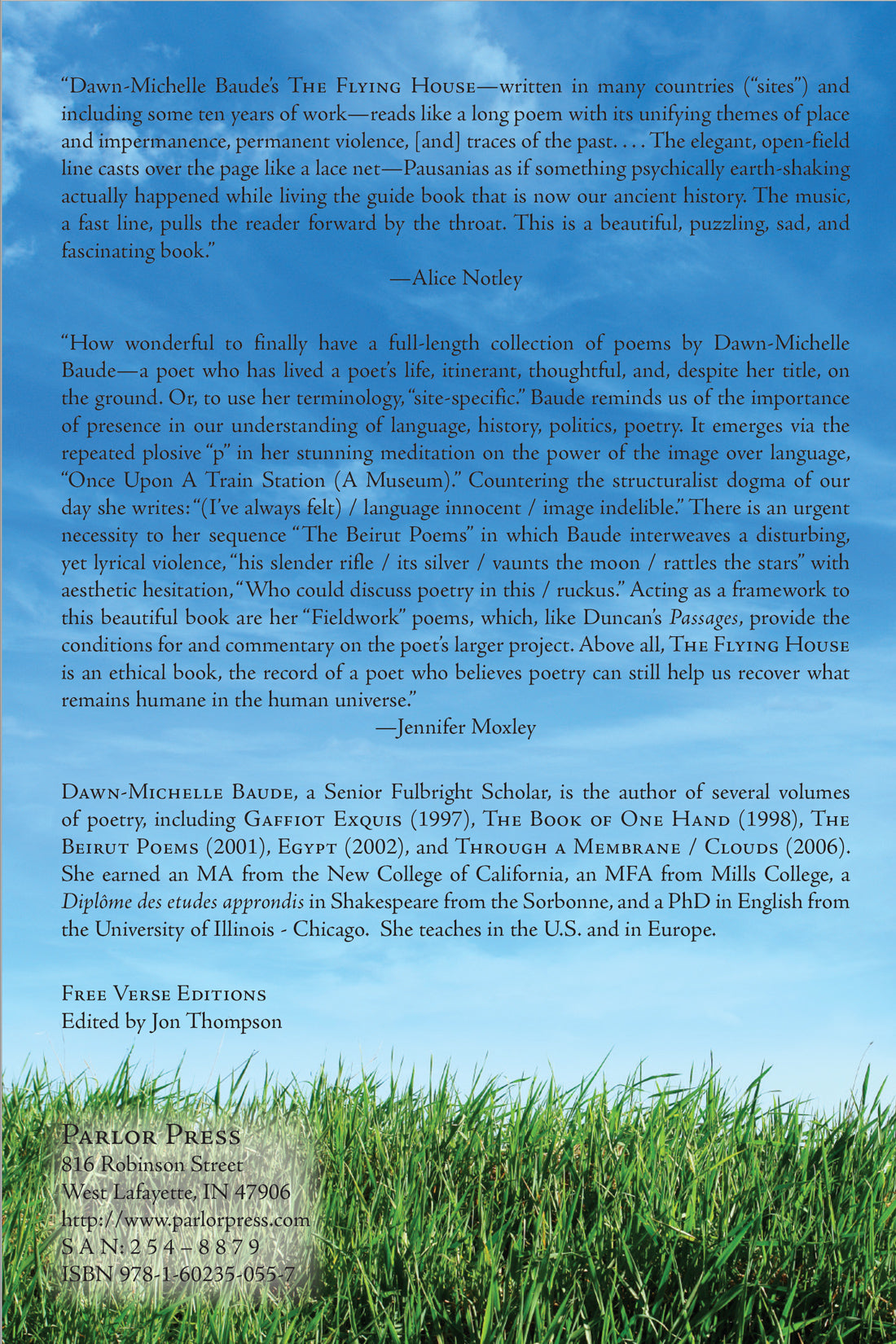 The Flying House by Dawn-Michelle Baude – Parlor Press