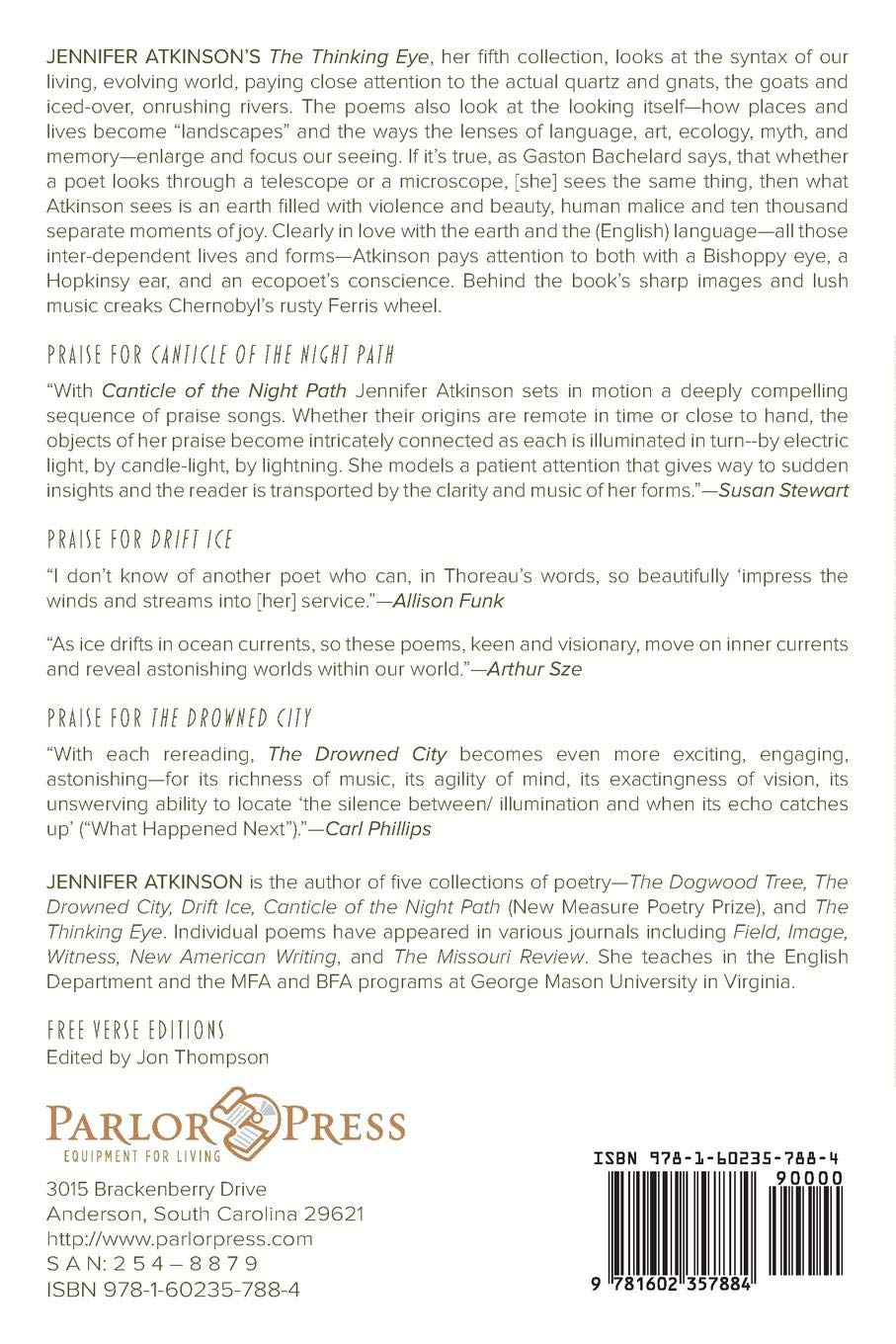 The Thinking Eye by Jennifer Atkinson – Parlor Press