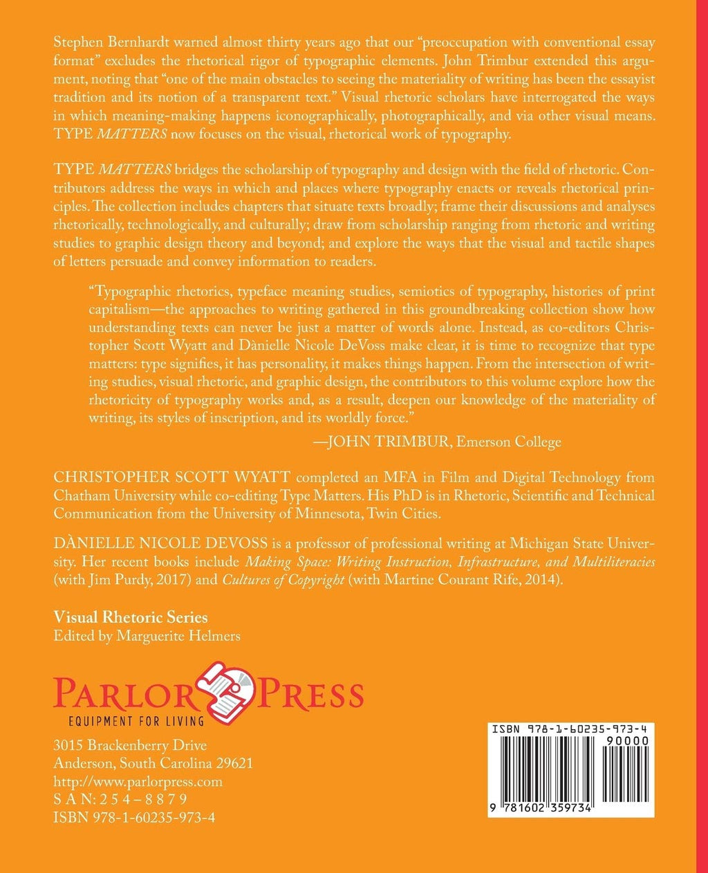 Type Matters: The Rhetoricity of Letterforms – Parlor Press